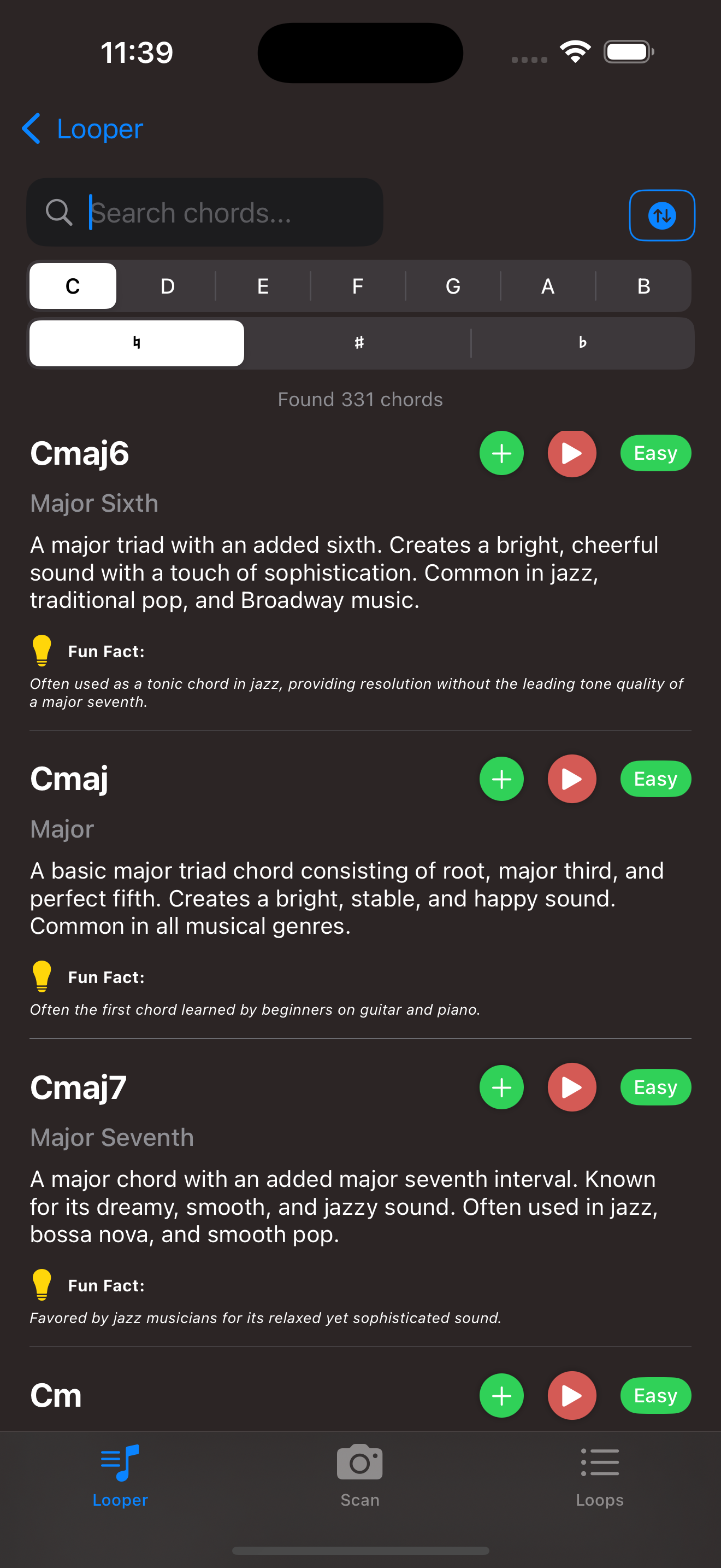 ChordScanner - AI Chord Recognition